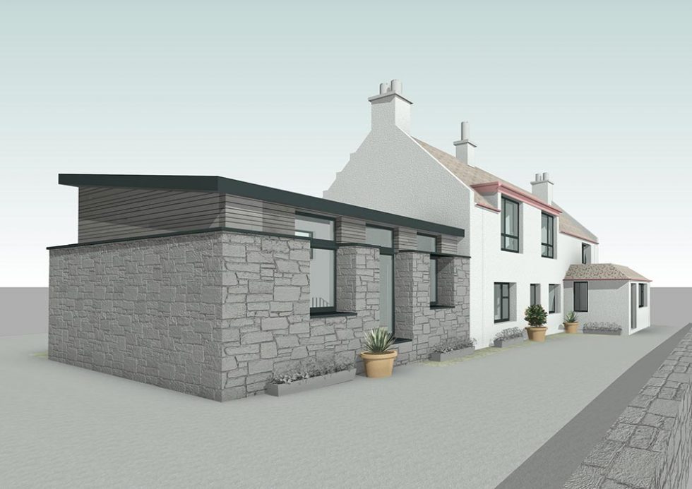 Single storey extension (conversion of barn) and internal alterations