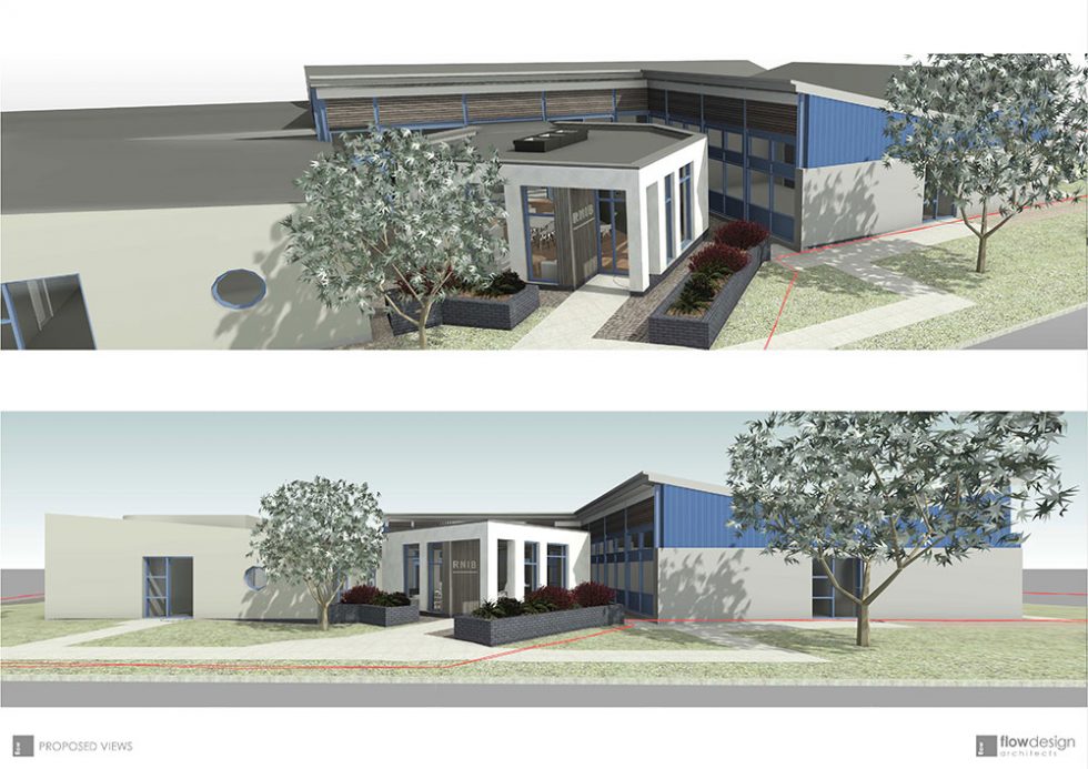 Proposed Extension for Commercial Projects by Flow Design Architects